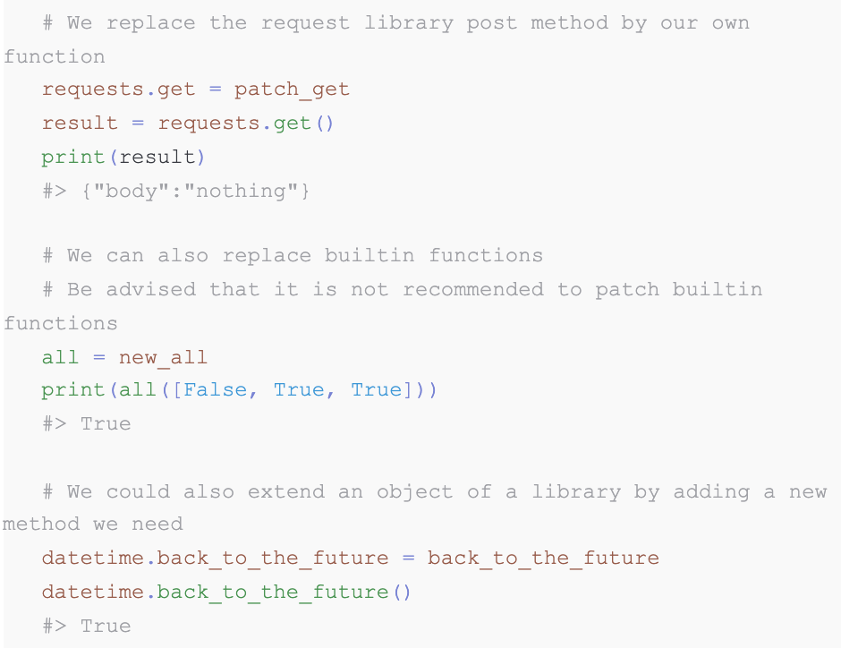 Mocking With Python 6000